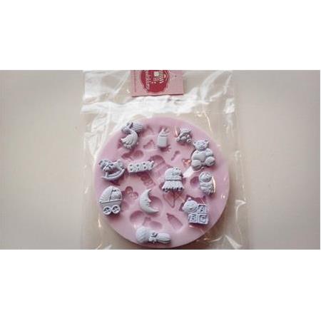 BABY ÇOKLU KALIP ; BUTİK SABUN VE KOKULUTAŞ KALIBI - Neşedükkanı